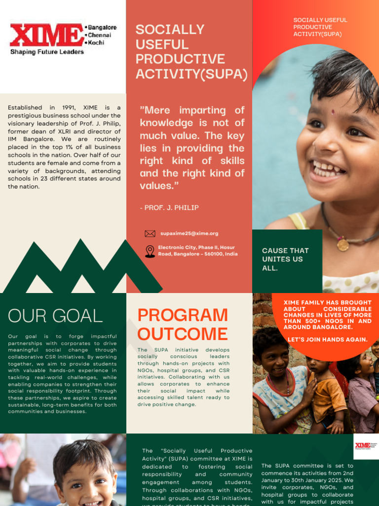 SUPA Brochure | PDF