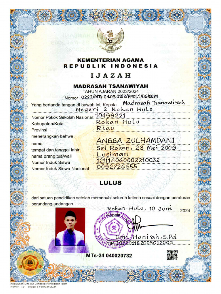 ANGGA ZULHAMDANI | PDF