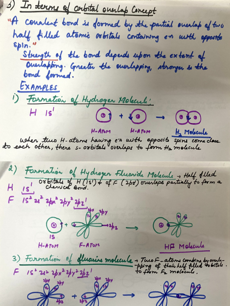 chemical bonding part 2 | PDF