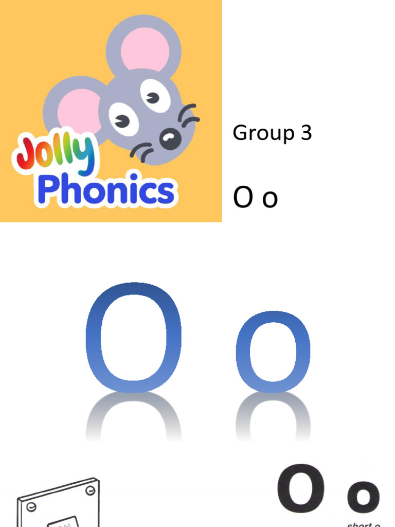 Jolly Phonices Group 3 Letter o | PDF