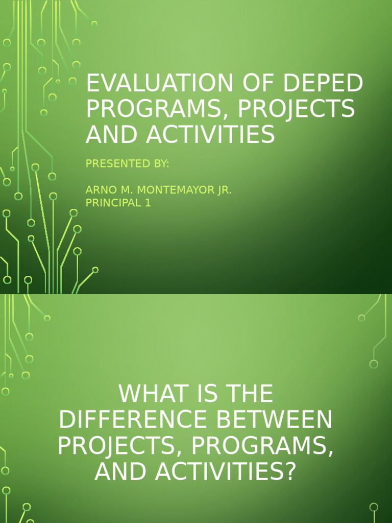 DepEd PPAs | PDF | Emergency Management | Disaster Risk Reduction