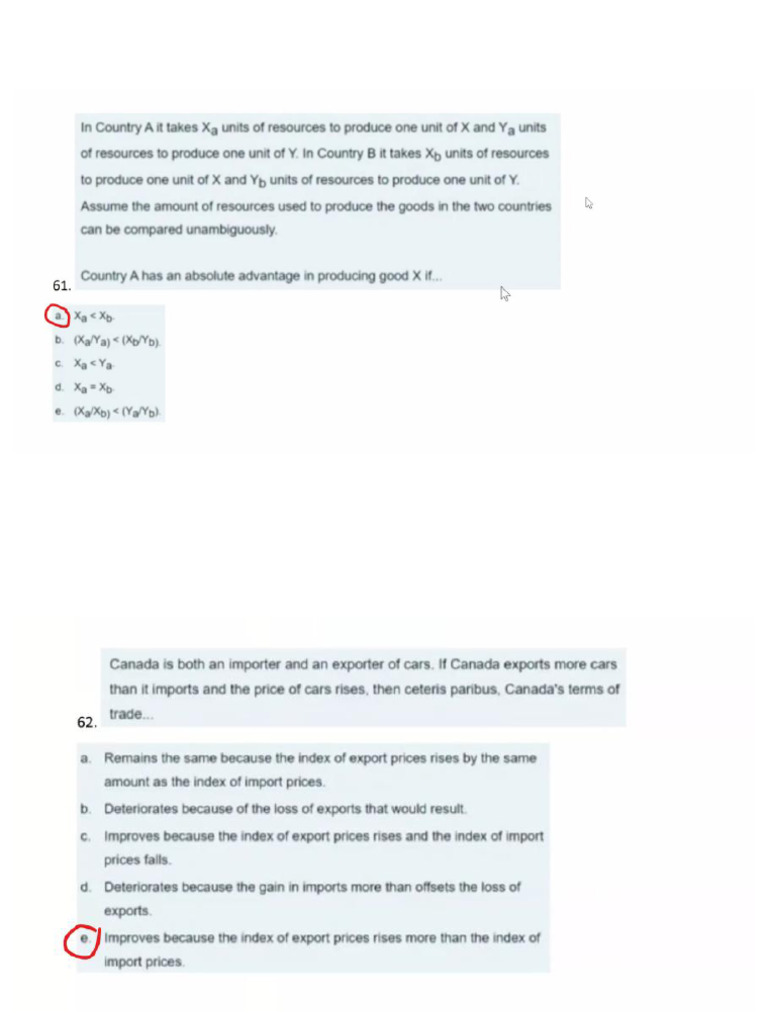 Econ final review answers | PDF