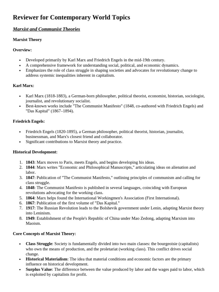 Reviewer For Contemporary World | PDF | Climate Change | Environmental ...