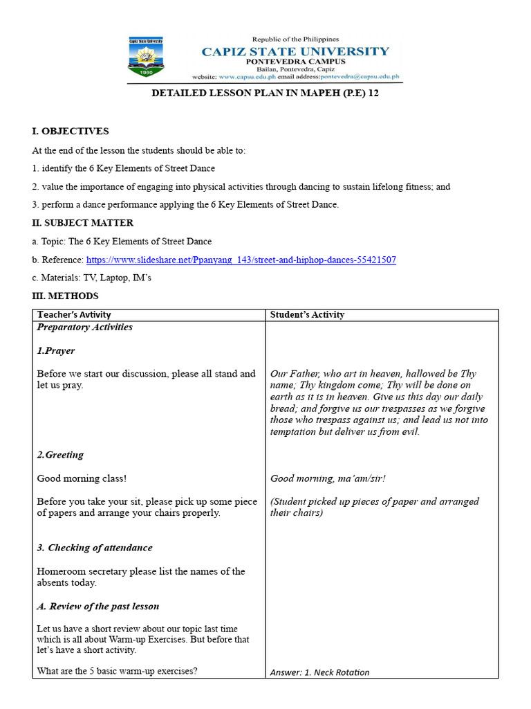 DLP P.E - Khenfred, Cheng, Aldrin | PDF | Dances | Lord's Prayer