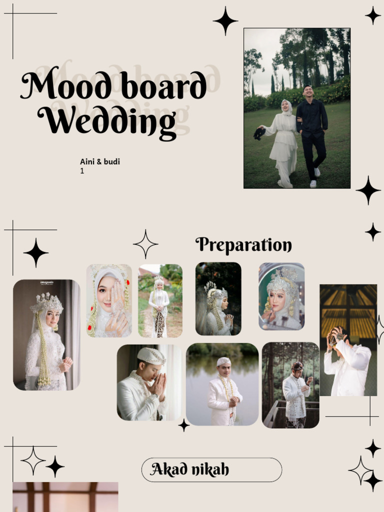 Mood Board Wedding | PDF