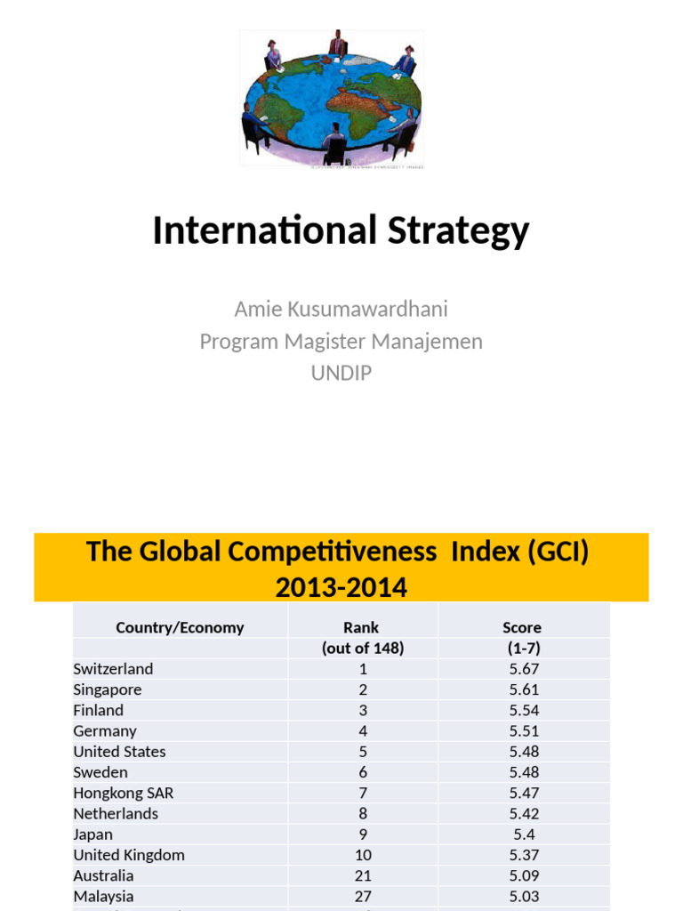 International Strategy | PDF | Non Tariff Barriers To Trade | Dumping (Pricing Policy)