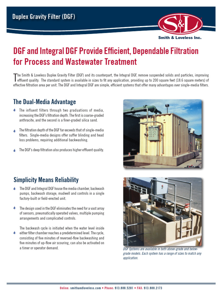 9063 DGF | PDF | Filtration | Chemical Engineering