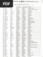 50 Verbos Comunes en Inglés y Español | PDF