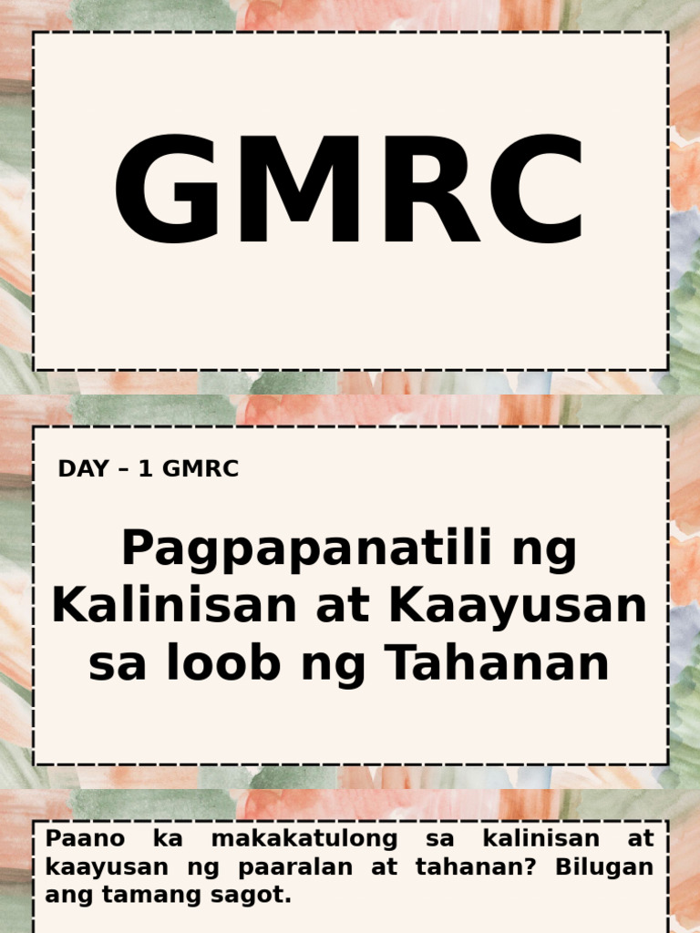 GMRC-WEEK-7-Q-2 | PDF