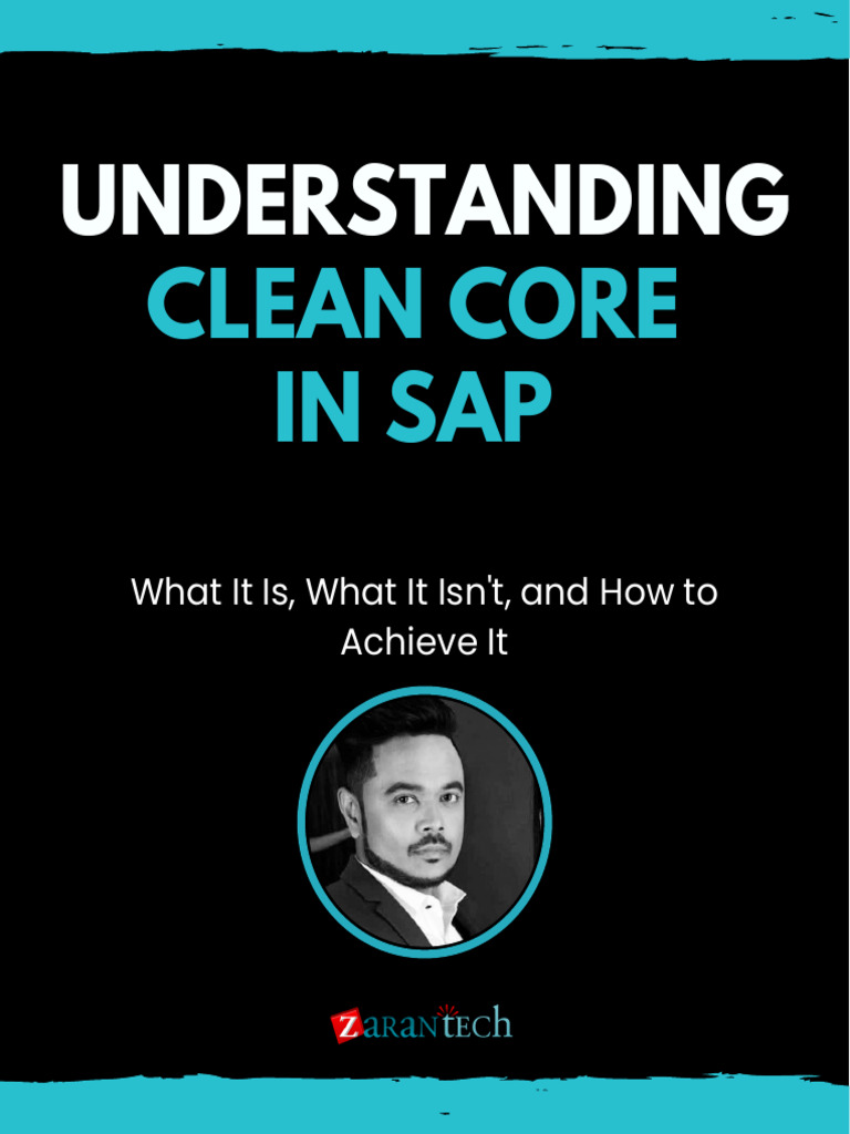 Understanding Clear Core in SAP 1734955374 | PDF | Cloud Computing ...