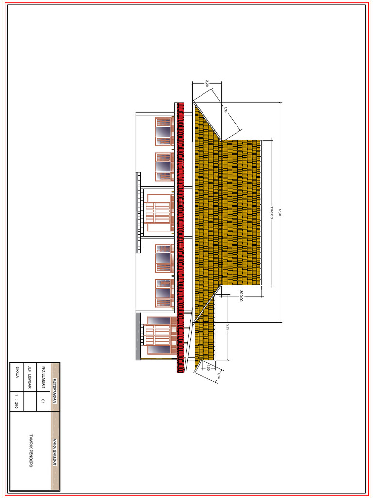 tampak depan pendopo | PDF
