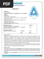 Ficha Tecnica Mastercop Adama PDF | PDF | Cobre | Pesticida