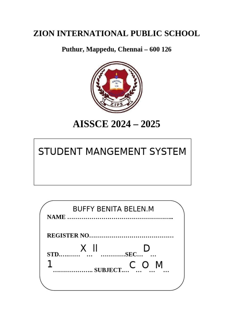 csc project | PDF | Qr Code | Databases