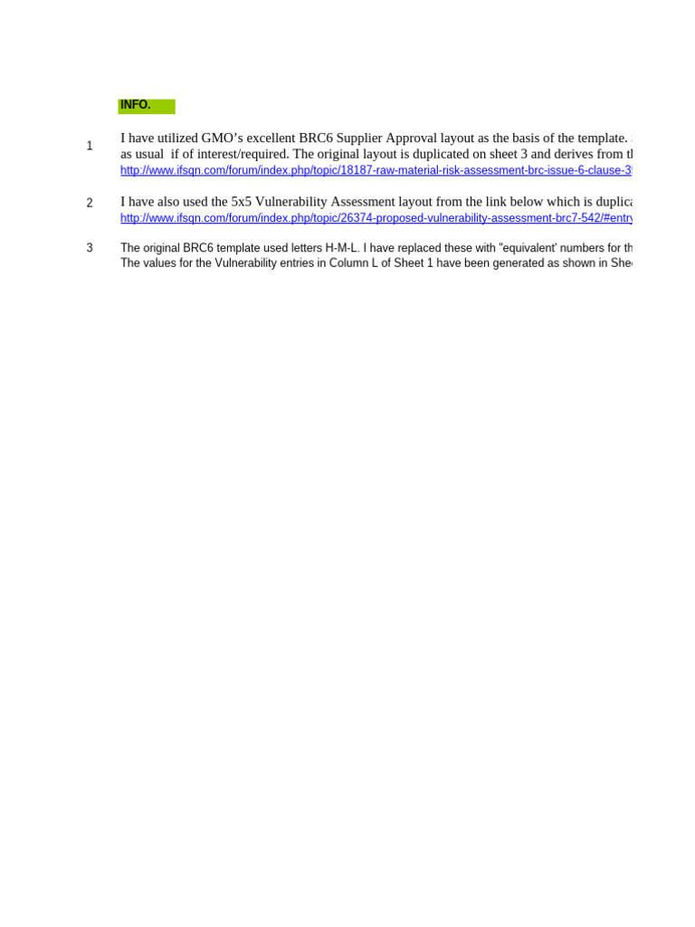 Raw Material Supplier Risk Assessment | PDF | Risk | Matrix (Mathematics)