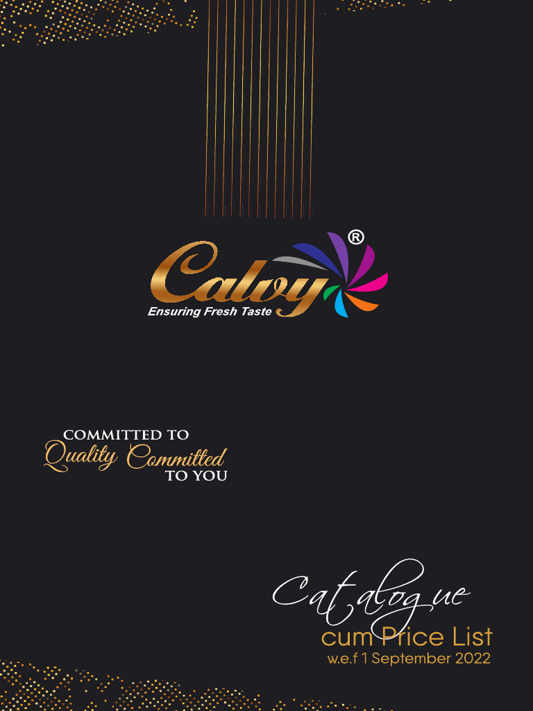 Calvy Catalog | PDF