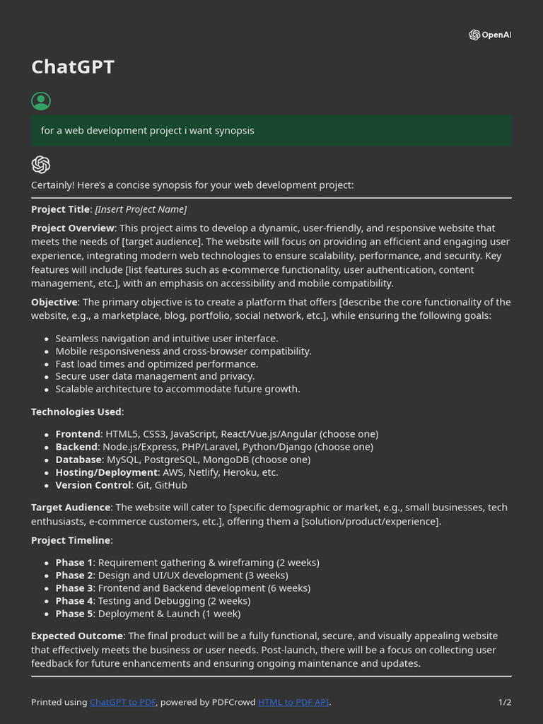 d0c | PDF | Web Development | Software