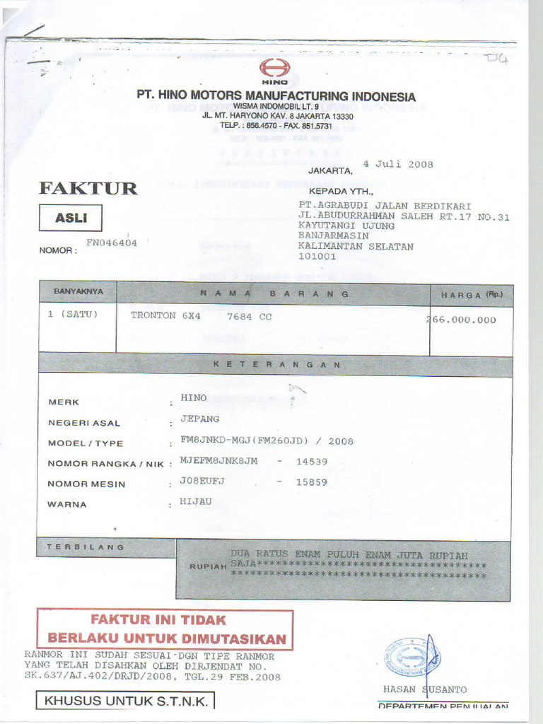 Tronton 20 Ton | PDF