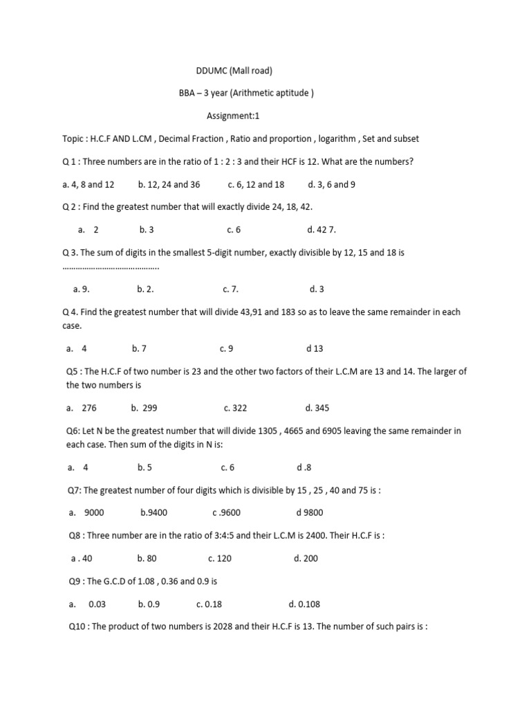 5901_72133917547 | PDF | Numbers | Arithmetic
