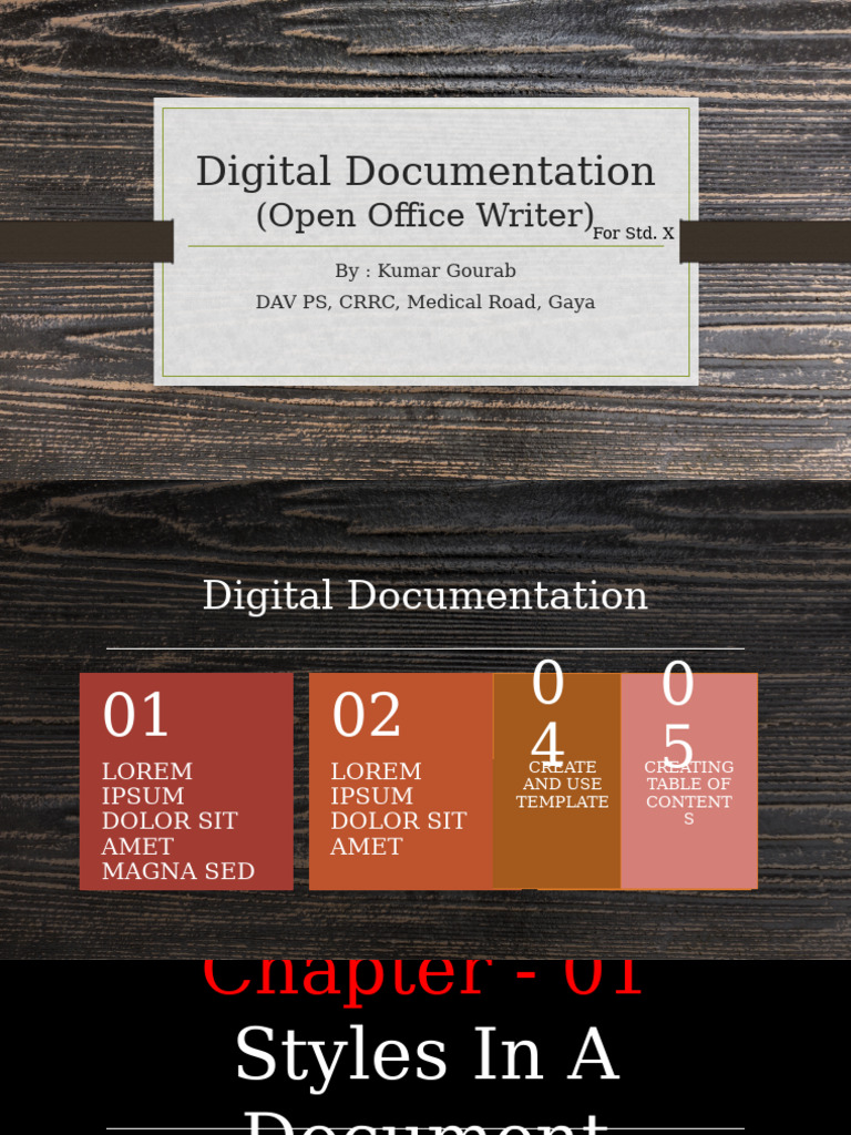 CH - 01 Style and Formatting | PDF | Paragraph | Html