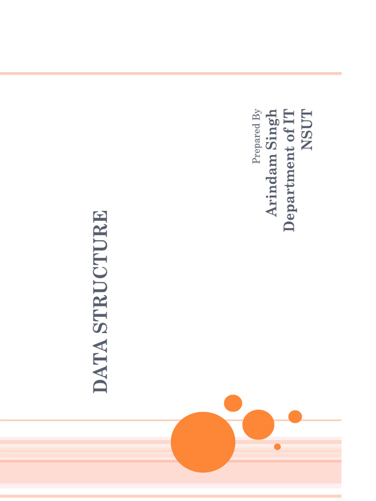DSA Datatypes | PDF