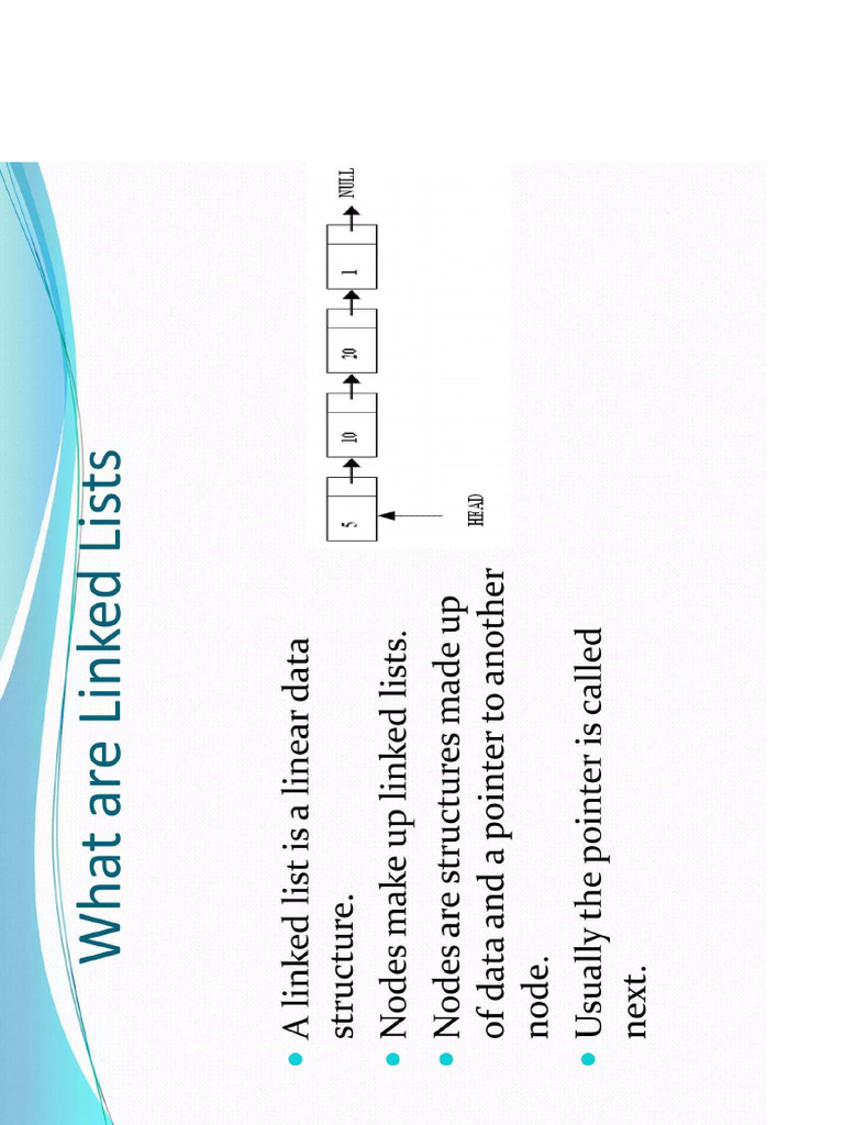 DSA linked list | PDF