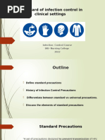 Infection Control Handout | PDF