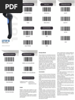 Leitor 1D: Passo 1 | PDF | Código de barras