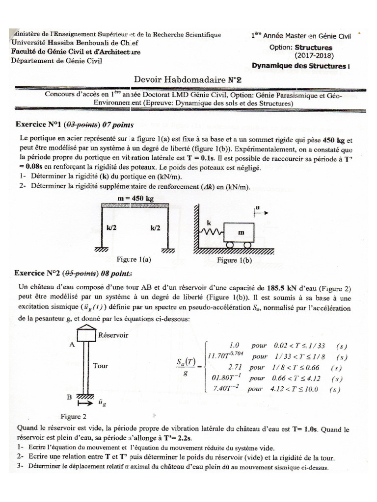 Devoir Habdomadaire N2 | PDF