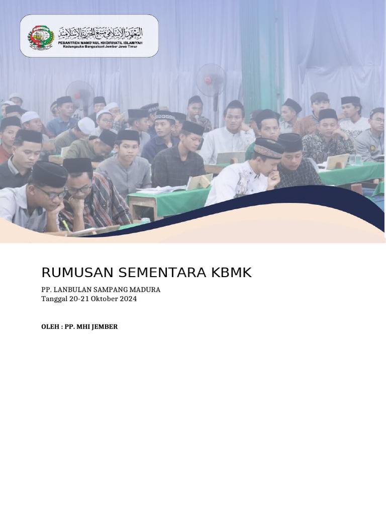 PP Mhi Jember | PDF
