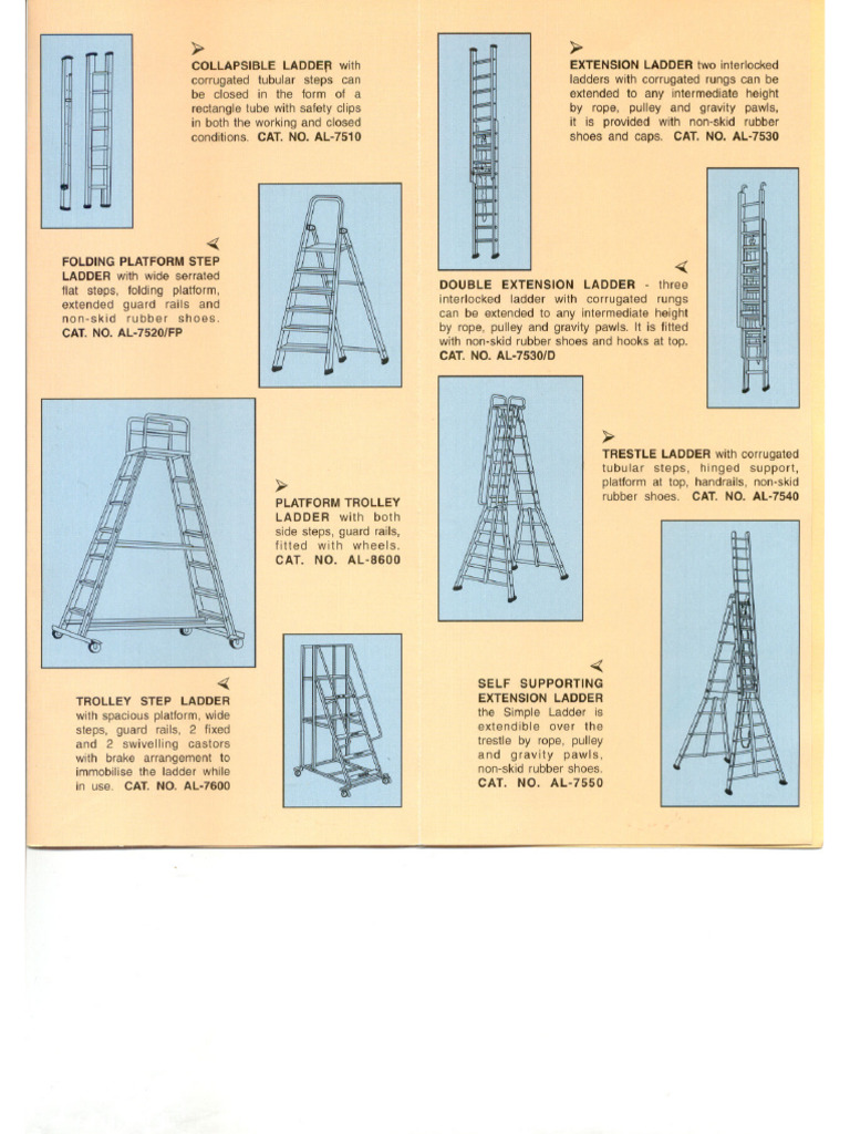 CAW AluminiumLadder CataloguePart3 | PDF