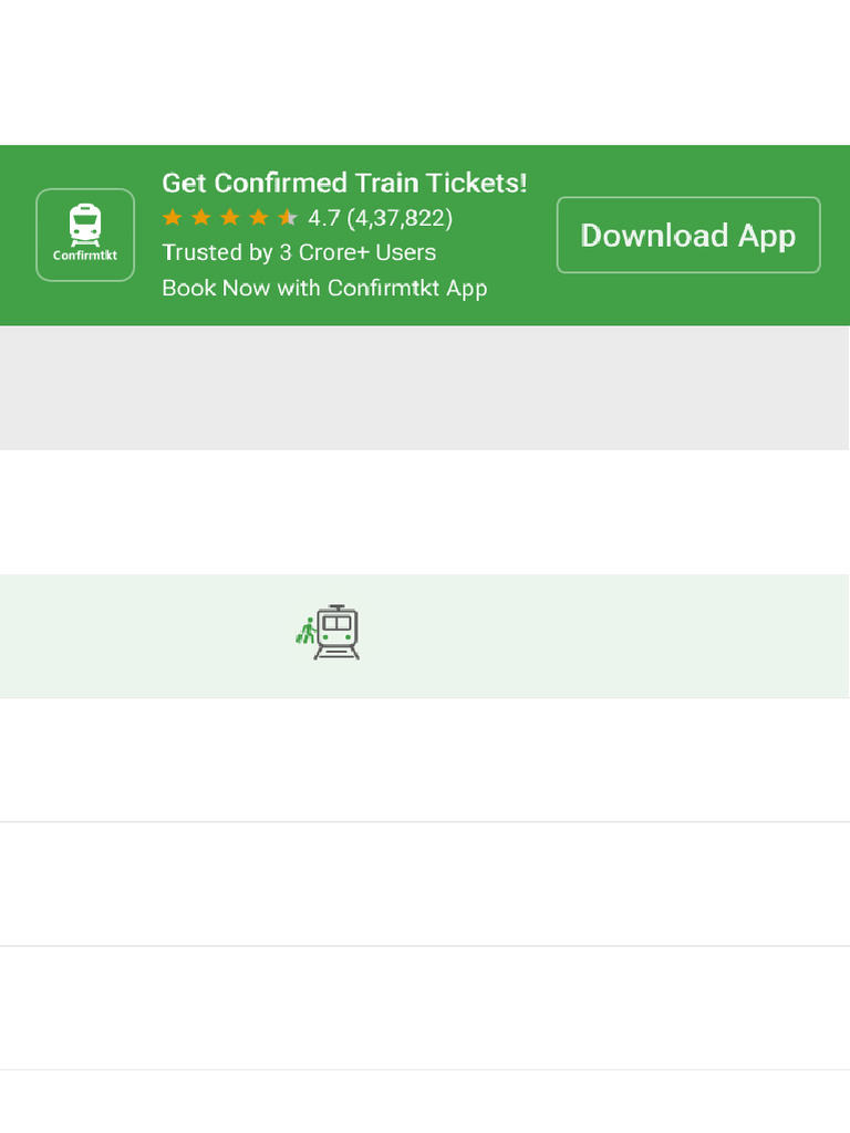 19019 Train Live Status Overview | PDF