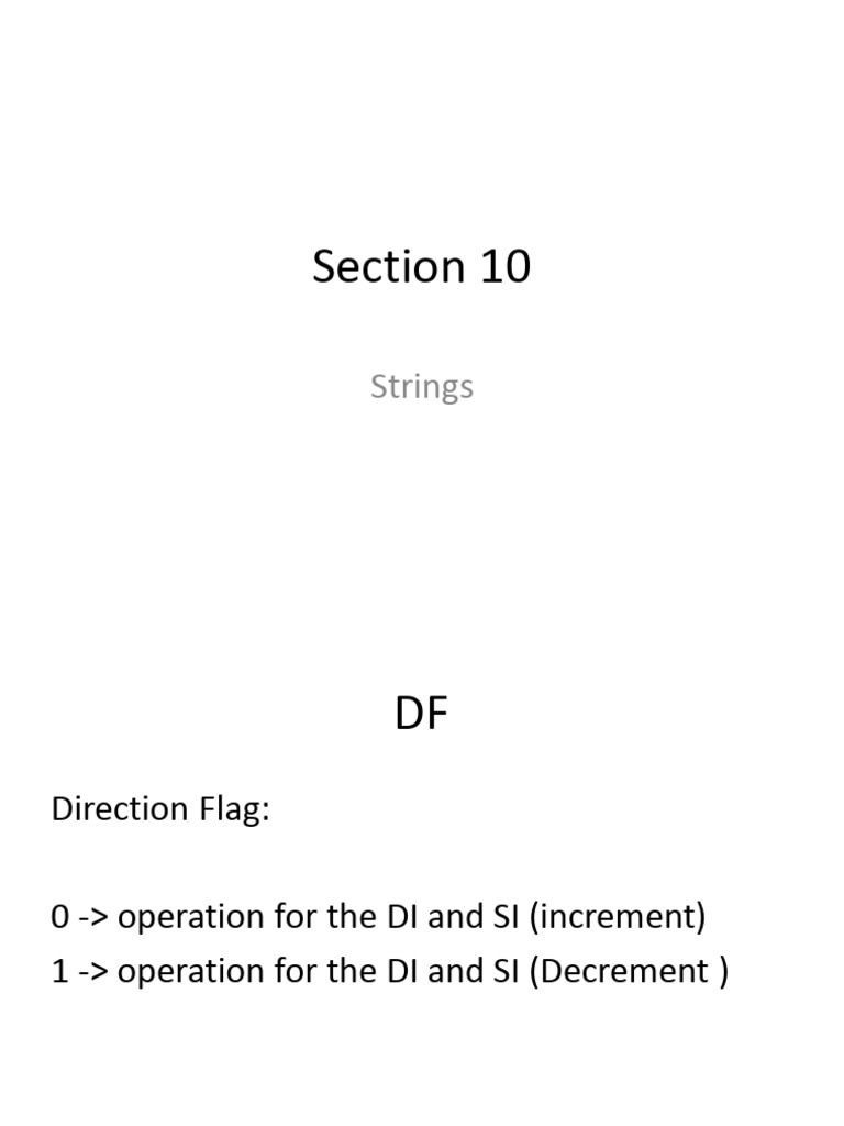 Section 10 | PDF | String (Computer Science) | Computer Hardware