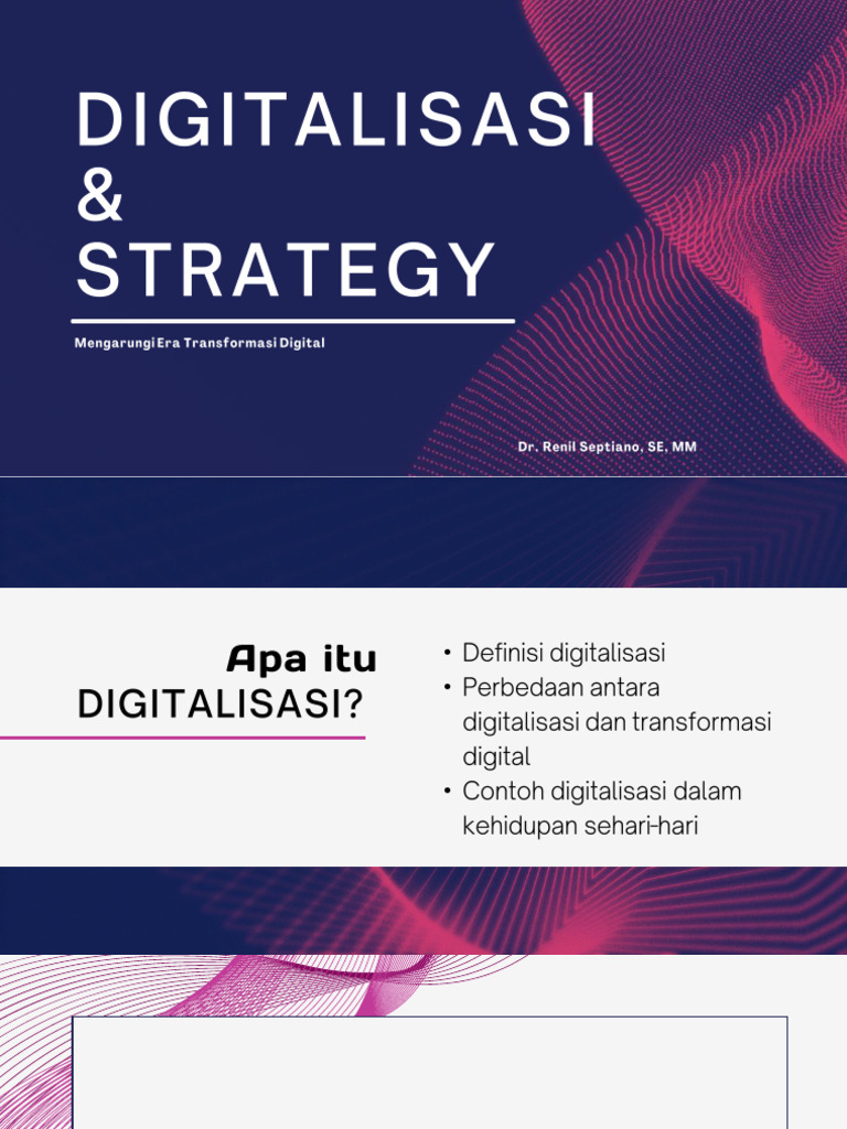 Digitalisasi Strategi | PDF