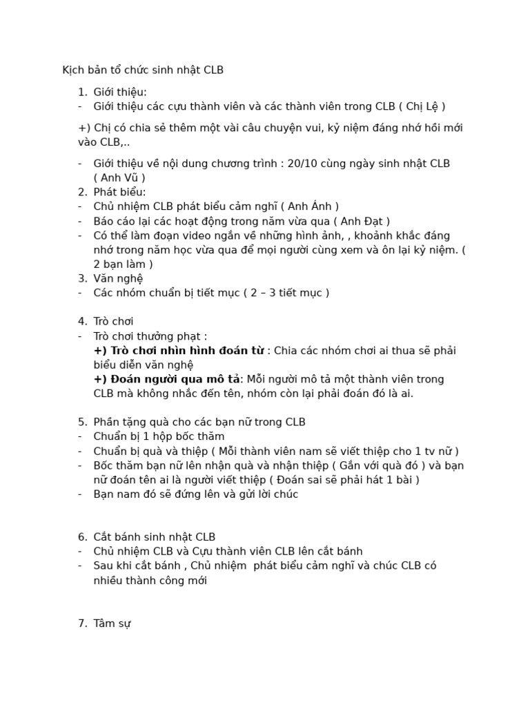 Kịch bản SRC | PDF