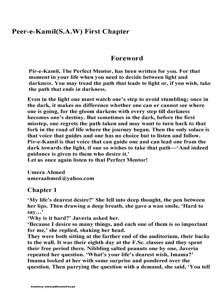 Peer e Kamil English Copy | PDF