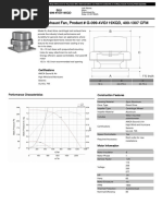 Greenheck CSP-A390-VG Inline Fan Cut Sheet | PDF | Electric Motor ...