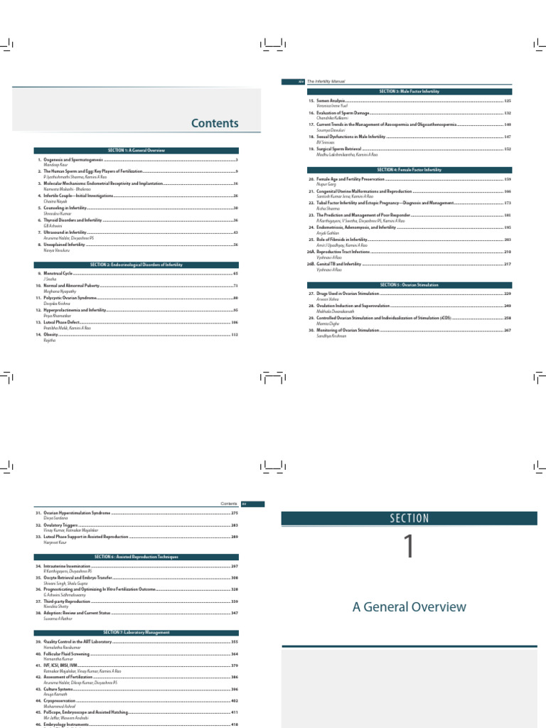 Infertility Manual - Kamini Rao | PDF | Meiosis | Ovary