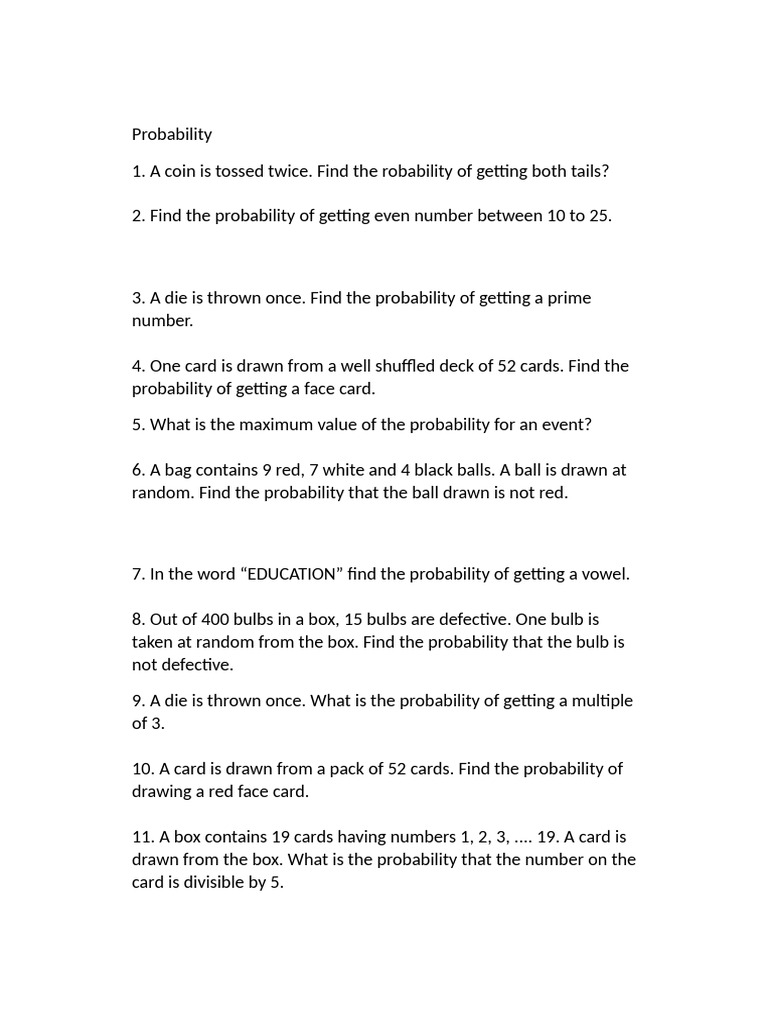 Maths | PDF | Probability | Probability Theory