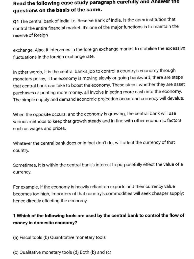 Case Studies Economics | PDF