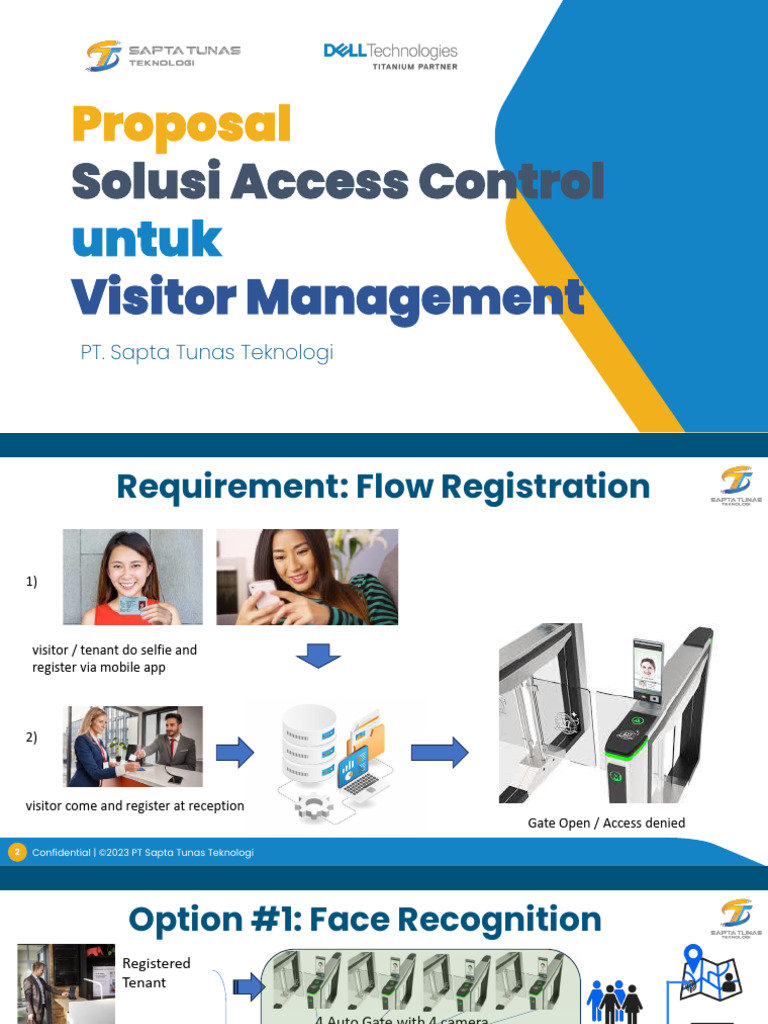 Proposal Facial Recognition - Visitor Face Detection 3 | PDF | Access ...