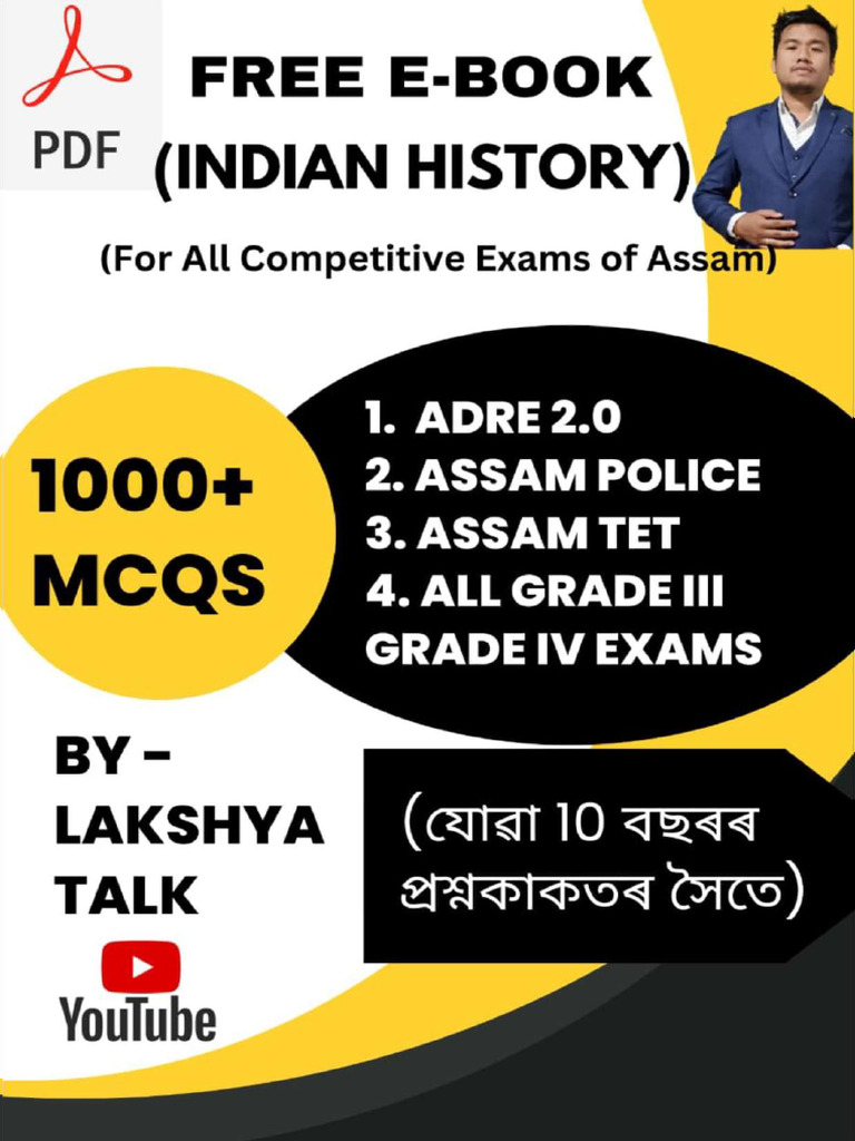 Indian History MCQ Ebook by Lakshya Talk | PDF