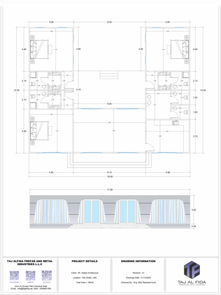 Mr.Saeed Al MAzrouei Proposal 180m2 Rev 01_compressed | PDF