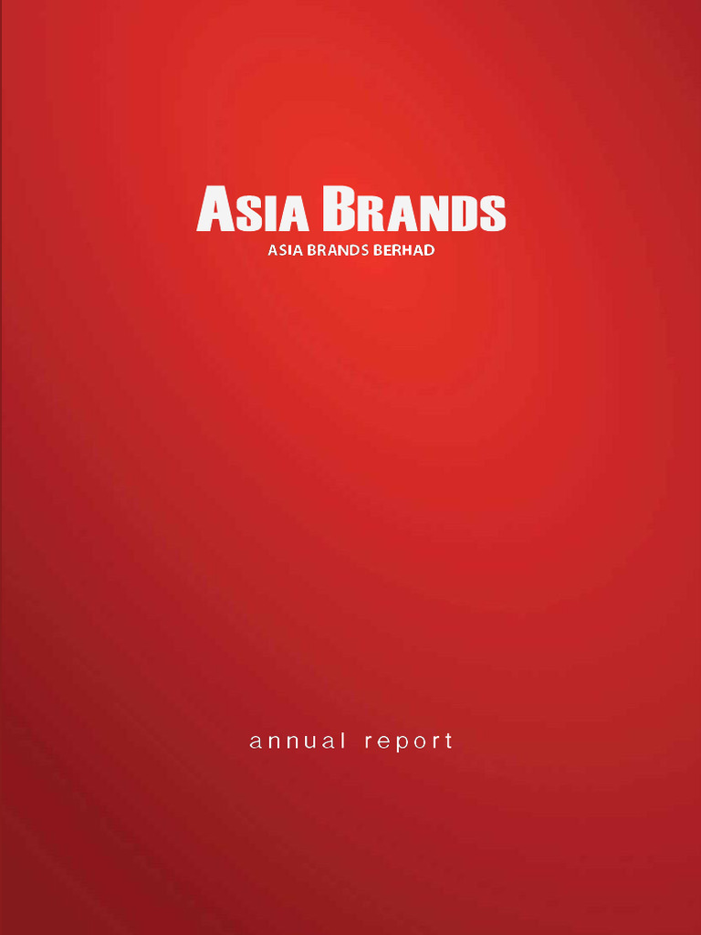 Asia Brands Berhad AGM Notice 2024 | PDF | Market (Economics ...