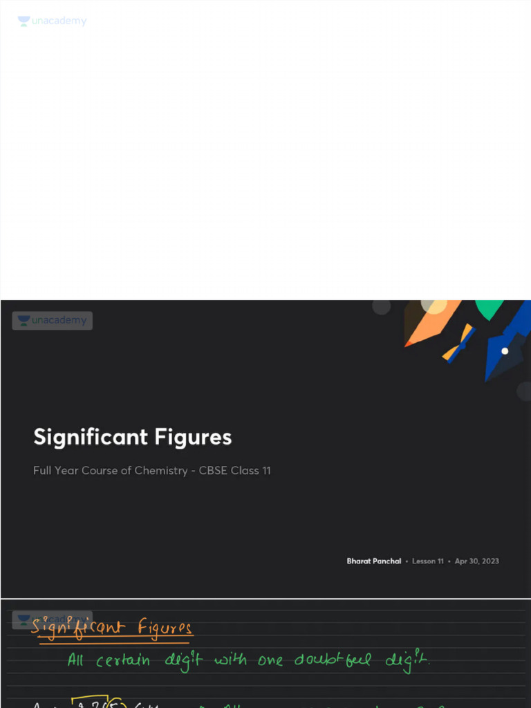 Significant Figures | PDF