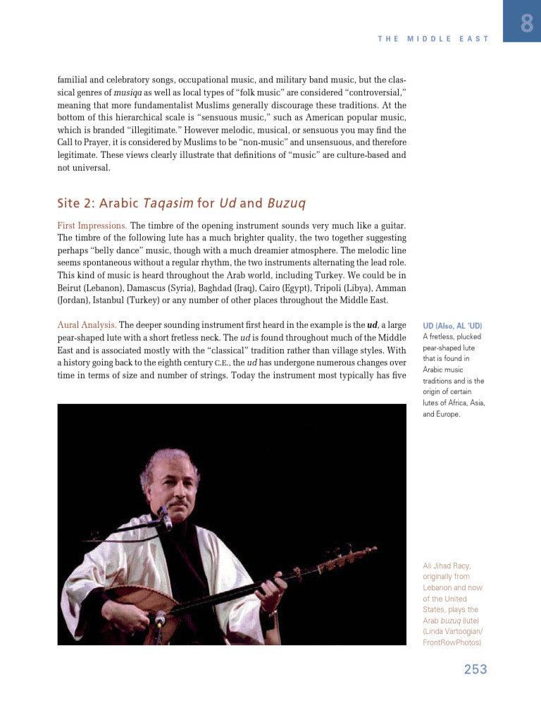 Understanding Arabic Music and Instruments | PDF | Cent (Music ...