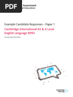 8021 AICE General Paper Paper 2 Example Candidate Responses | PDF ...