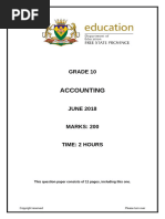 GR 10 Accounting 2024 Term 3 and 4 Revision Booklet-1 | PDF | Balance ...