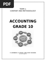 2021 Business Studies Grade 10 Term3 Chapt 10 Creative Thinking ...