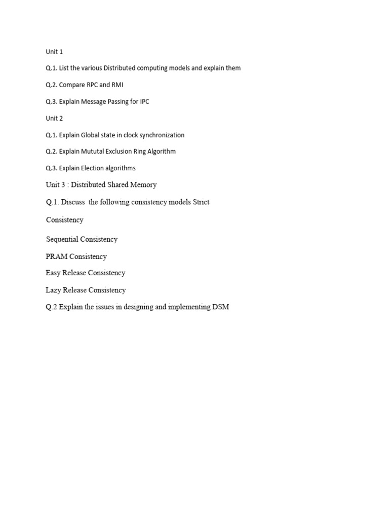 DSCC Questions | PDF