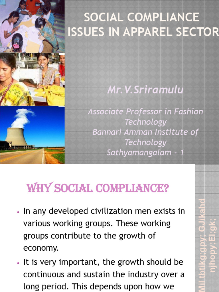 Social Compliance in Apparel Industry | PDF | Economies | Business